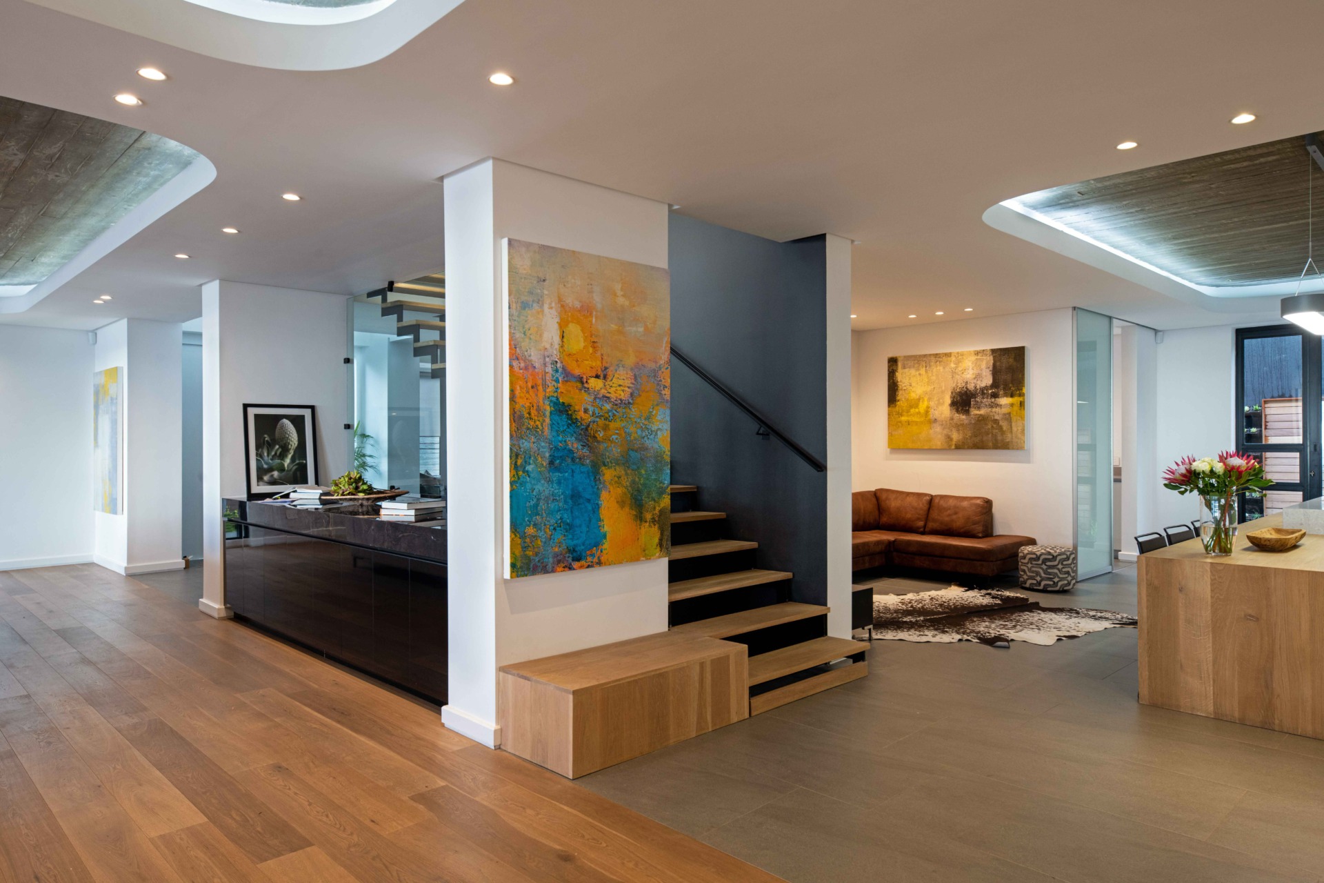 Lamel plank floor from T&G Wood International bv.