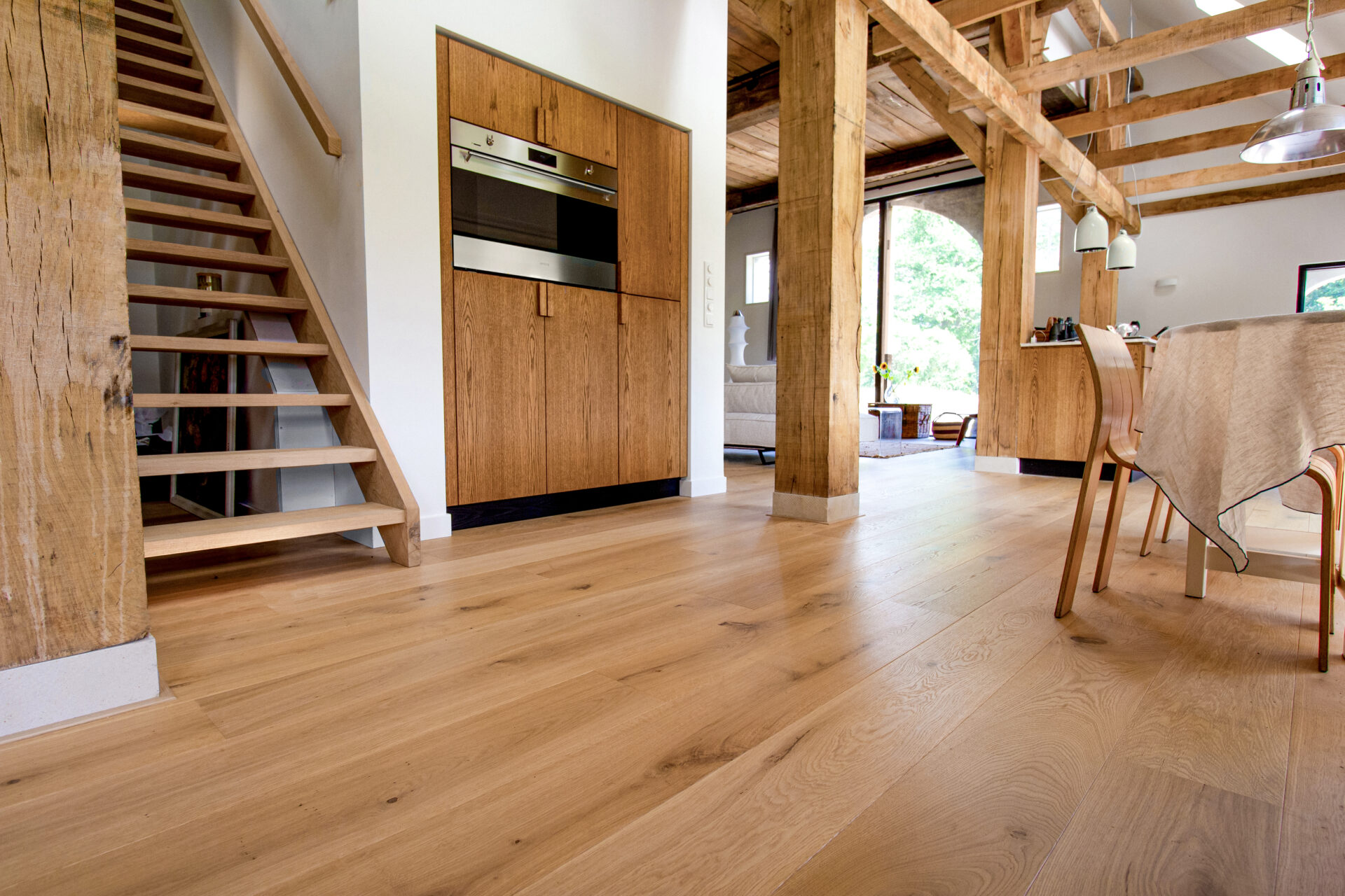 New staining machine at T&G Wood - T&G Wood International BV